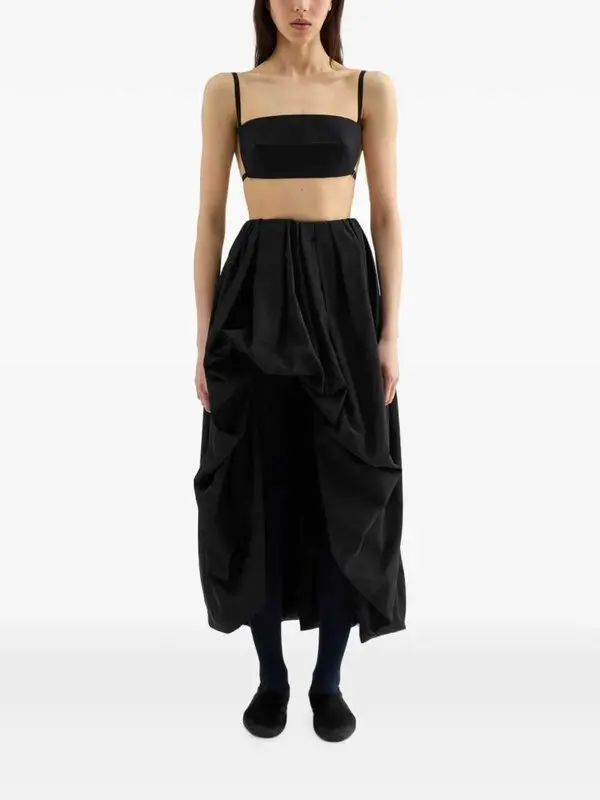 JIL SANDER Lightweight Taffeta Skirt