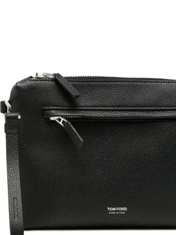 TOM FORD Grained Leather Pouch