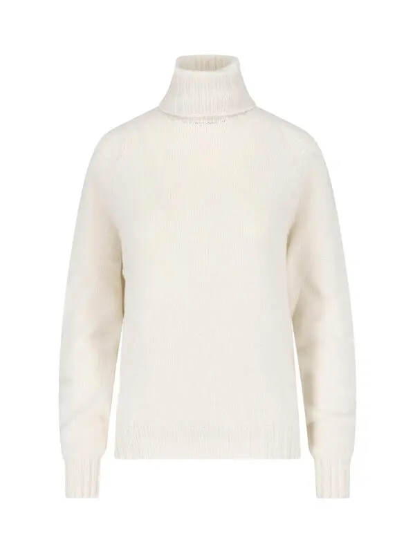 MA'RY'YA Cashmere And Virgin Wool Sweater - White