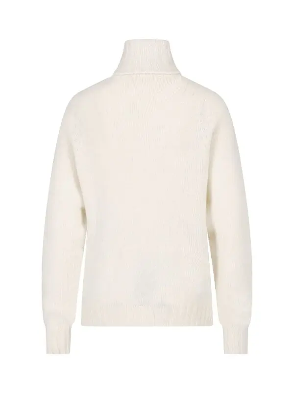 MA'RY'YA Cashmere And Virgin Wool Sweater - White