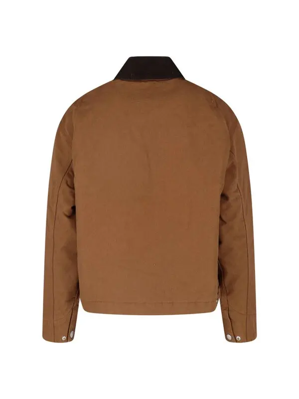 Carhartt Work In Progress Zip Jacket "og Detroit - Brown