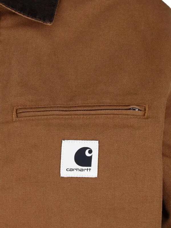 Carhartt Work In Progress Zip Jacket "og Detroit - Brown