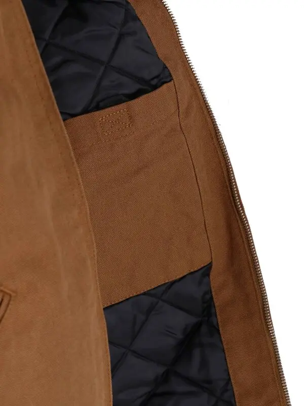 Carhartt Work In Progress Zip Jacket "og Detroit - Brown
