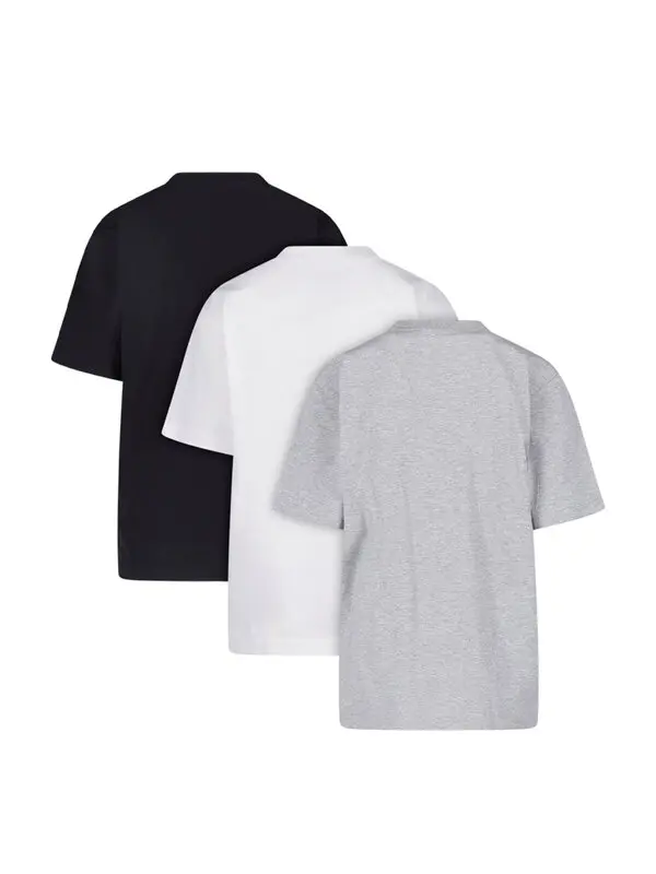 Burberry Set Of 3 Cotton T-shirts