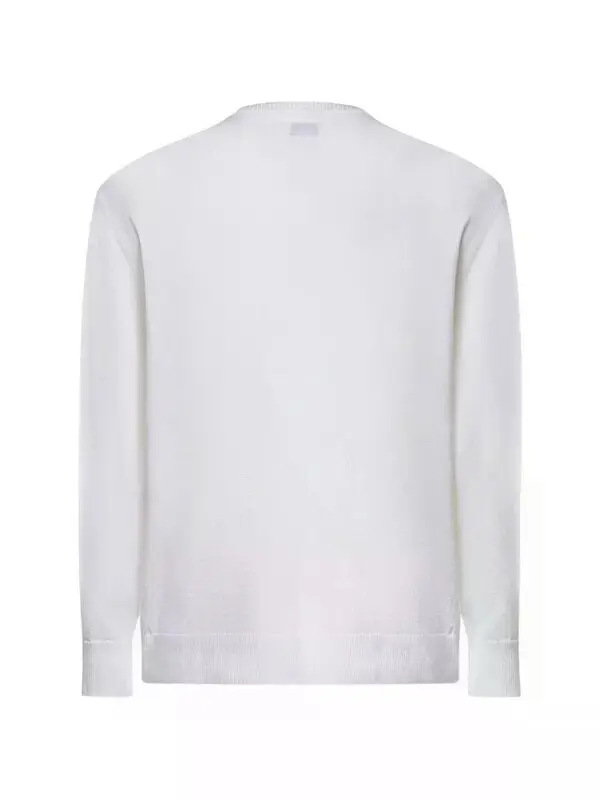 C.P. COMPANY Lens Detail Pocket Sweater - White