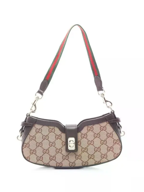 Gucci 2010s Sherry Line Gg Canvas Handbag