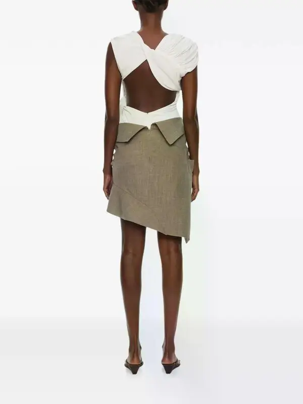 Christopher Esber Banyan Deconstructed Mini Skirt