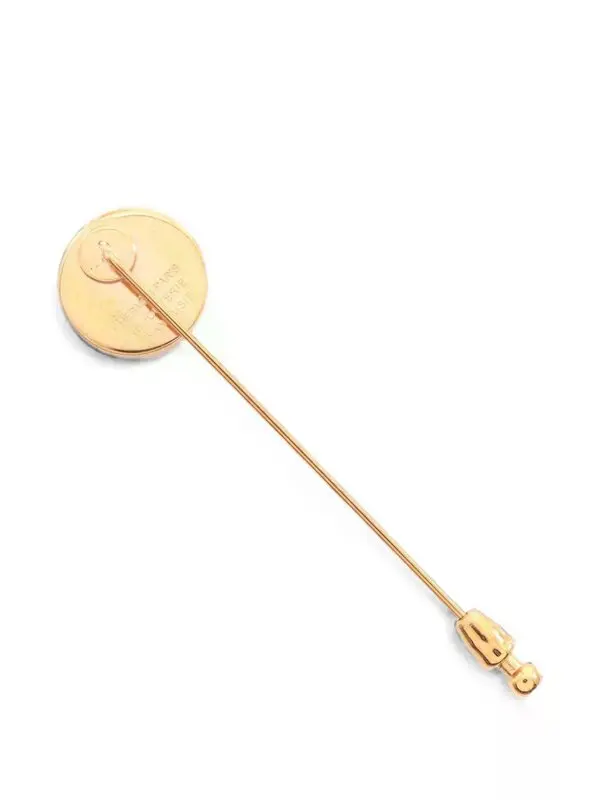 Hermès 2010s Corozo Pin Brooch