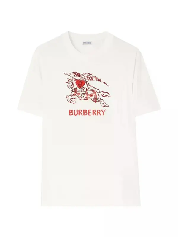 Burberry Heart Knight Cotton T-shirt