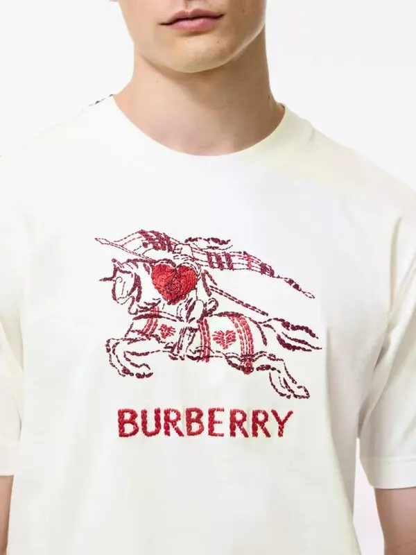Burberry Heart Knight Cotton T-shirt