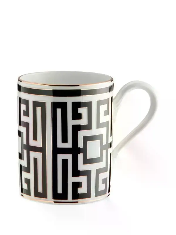 GINORI 1735 Labirinto-pattern Mug