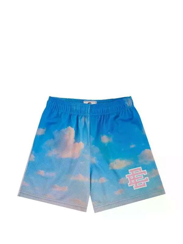 ERIC EMANUEL Morning Clouds Mesh Shorts