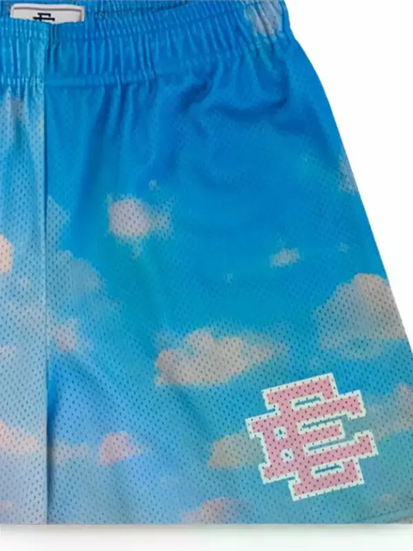 ERIC EMANUEL Morning Clouds Mesh Shorts