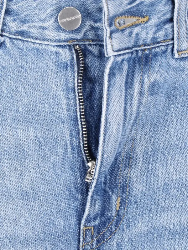 Carhartt Work In Progress Jane Pant" Wide Leg Jeans - Light Blue