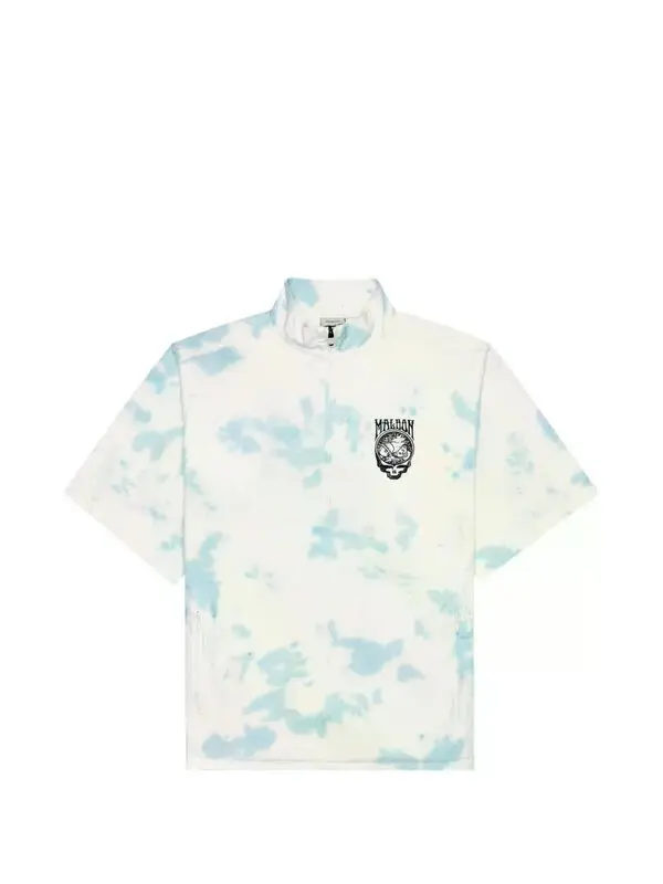 MALBON Pine Reflection Tie-dye Graphic-print Windshirt