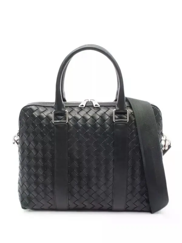 Bottega Veneta Intrecciato Leather Briefcase