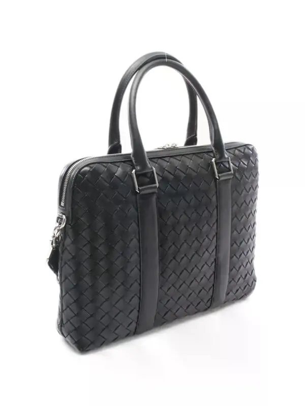 Bottega Veneta Intrecciato Leather Briefcase