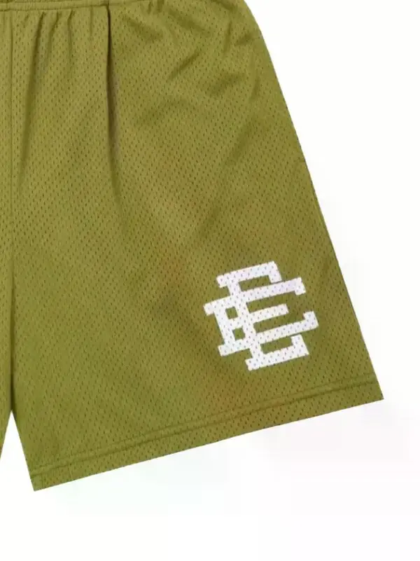 ERIC EMANUEL Logo-print Mesh Shorts