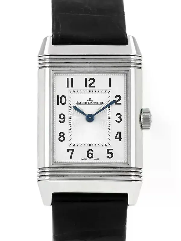 JAEGER-LECOULTRE Reverso Rectangular Stainless Steel Watch