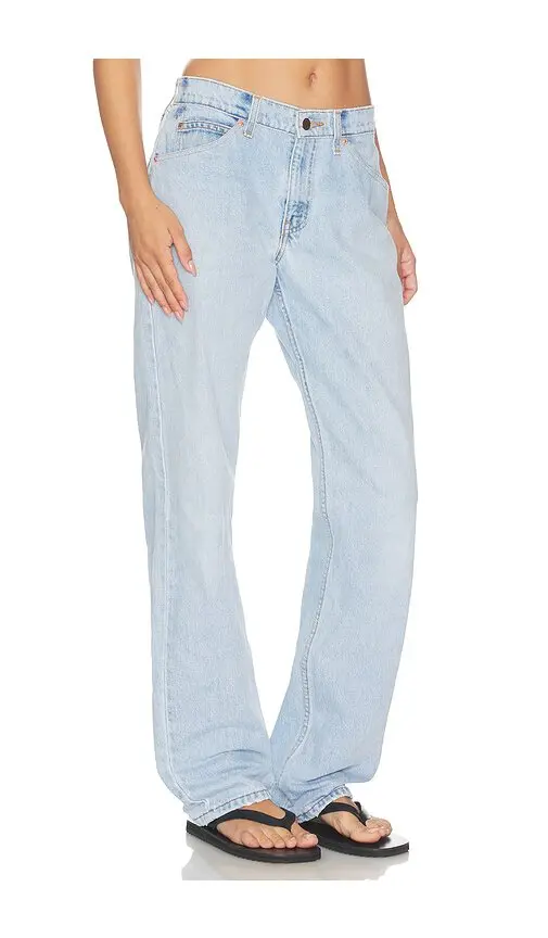 ALIGRACE Low Waist Classic Jean In Denim