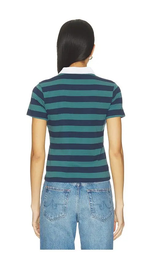 Good American The Easy Polo Top