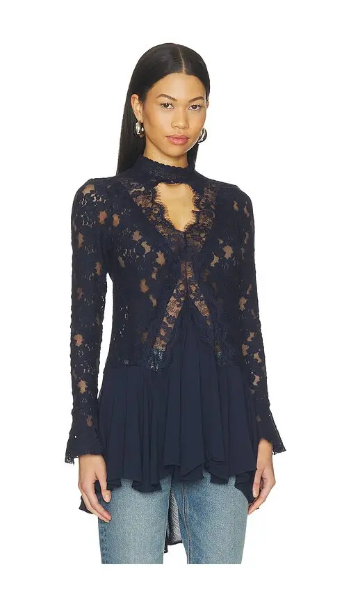 Free People First Crush Lace Tunic