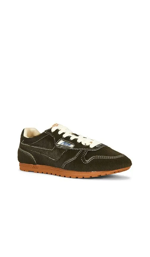 AUTRY Windspin Low Sneaker In Army