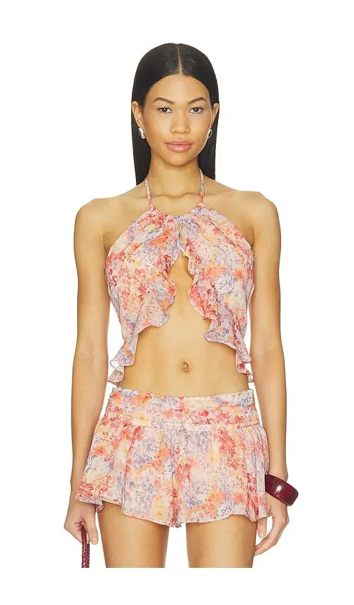 LOVERS AND FRIENDS Christine Halterneck Top
