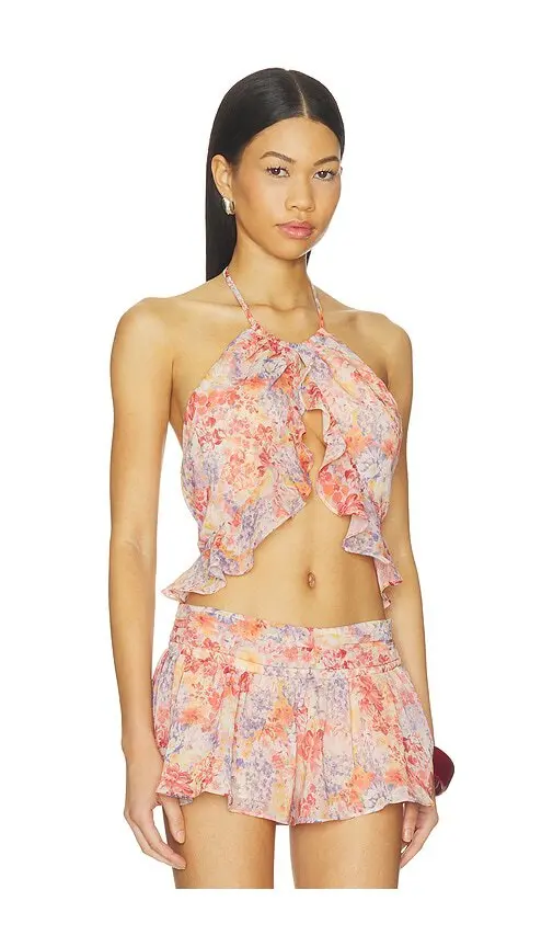 LOVERS AND FRIENDS Christine Halterneck Top