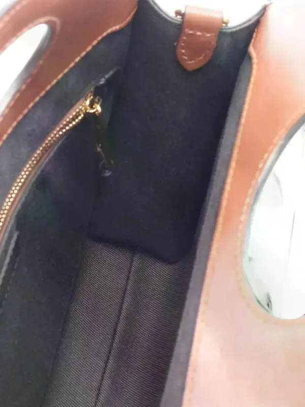 Burberry Mini Pocket Monogram Handbag - Brown