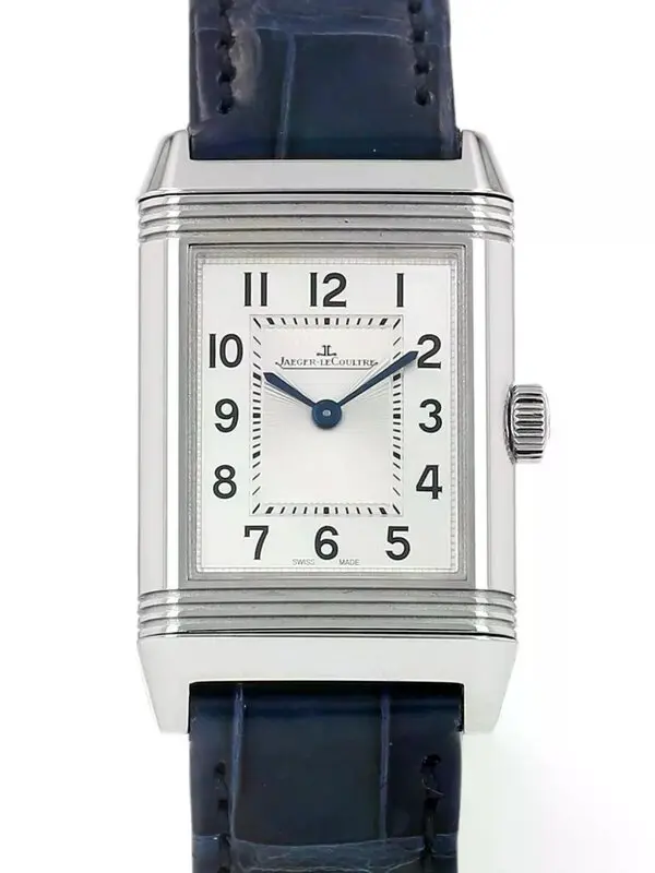 JAEGER-LECOULTRE Reverso Rectangular Stainless Steel Watch
