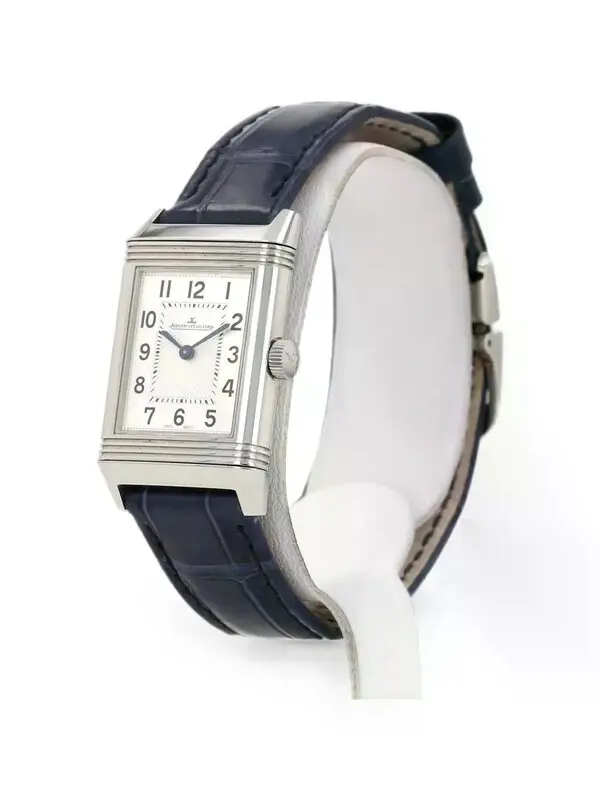 JAEGER-LECOULTRE Reverso Rectangular Stainless Steel Watch