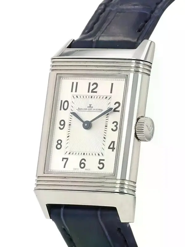 JAEGER-LECOULTRE Reverso Rectangular Stainless Steel Watch