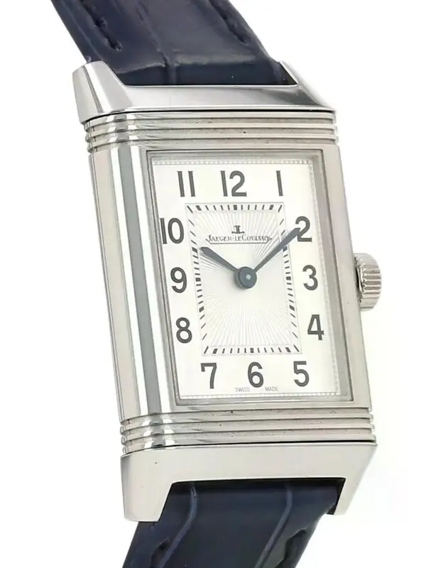 JAEGER-LECOULTRE Reverso Rectangular Stainless Steel Watch