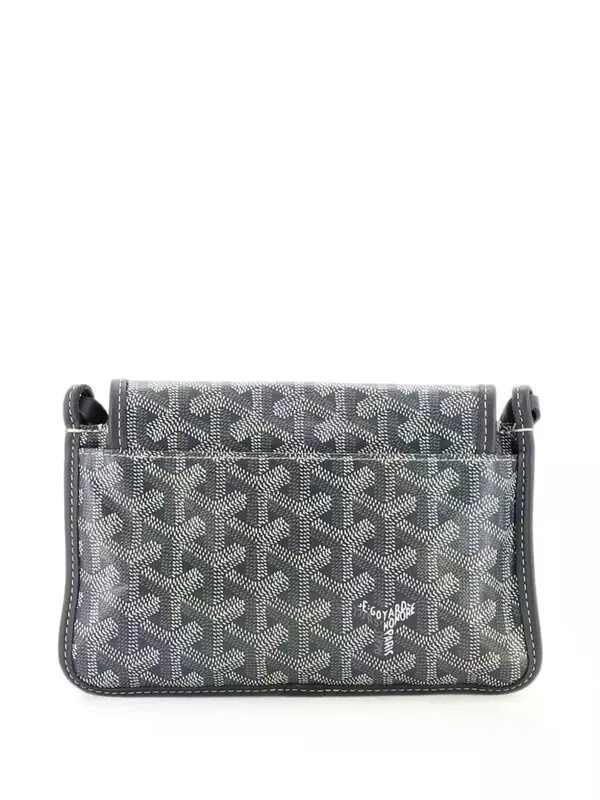 Goyard Plumet Clutch Wallet In Coated Canvas - Grey