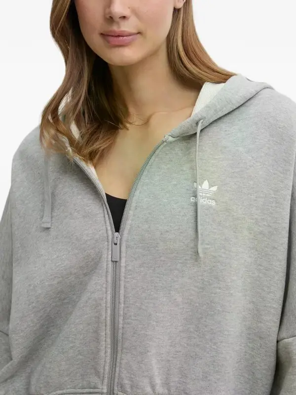Adidas Zip Hooded Sweatshirt
