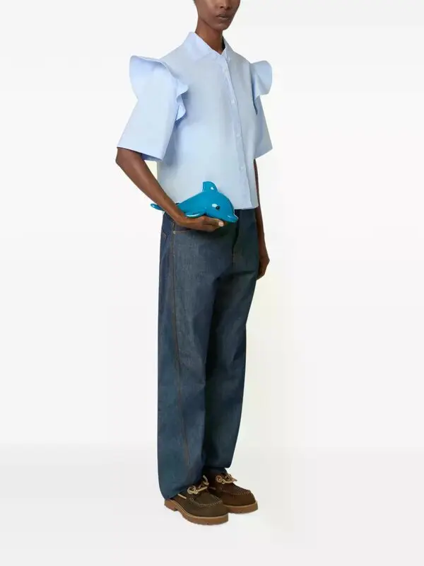 Moschino Dolphin-shape Shoulder Bag