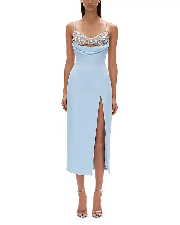 Rachel Gilbert Celestia Embellished Gown