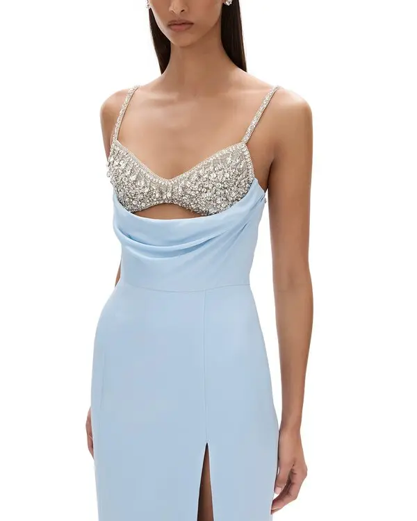 Rachel Gilbert Celestia Embellished Gown