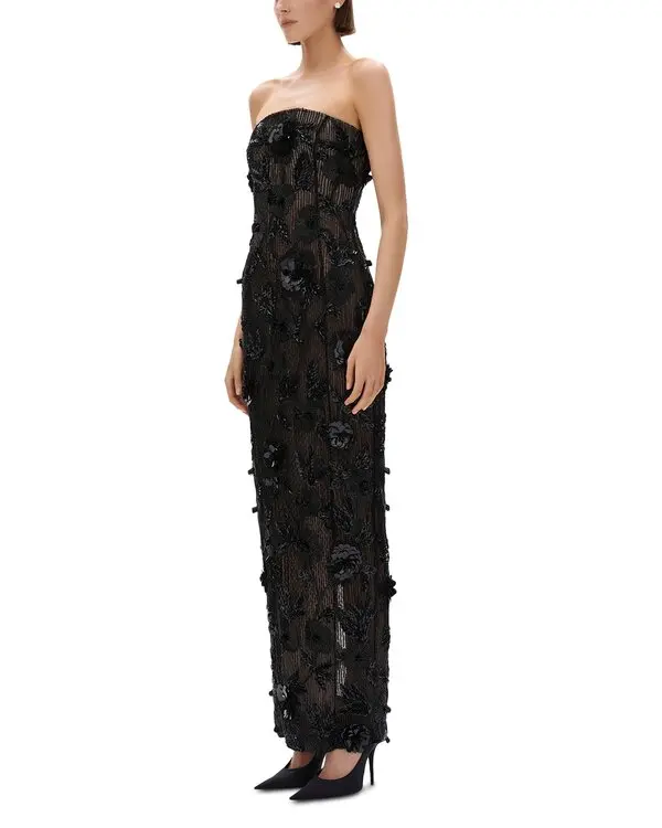 Rachel Gilbert Embellished Gown