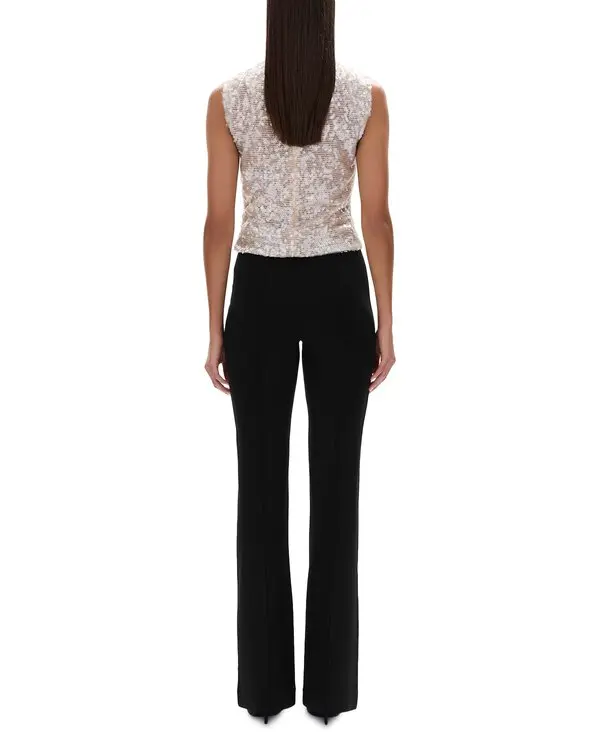 Rachel Gilbert Embellished Sleeveless Top