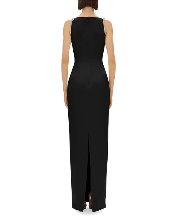 Rachel Gilbert Embellished Column Gown