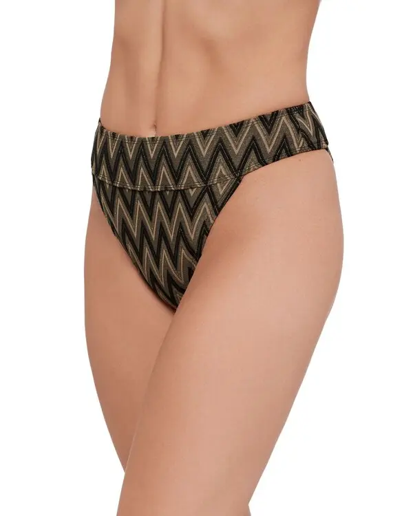 Steve Madden Banded High-leg High-waist Bottom