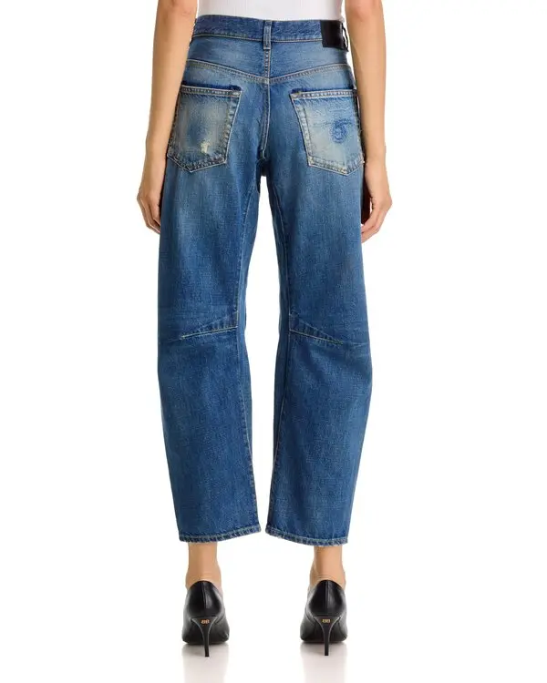 R13 Articulated Knee Boyfriend Jeans