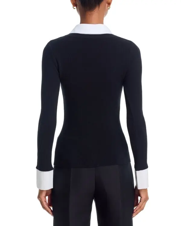 Generation Love Nixie Poplin Shirt Combo Sweater