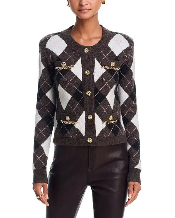 Generation Love Donna Argyle Cardigan Sweater