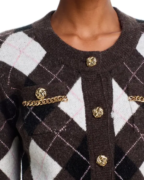 Generation Love Donna Argyle Cardigan Sweater