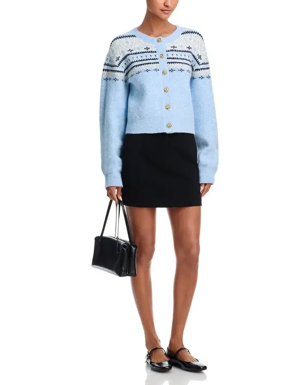 Generation Love Hilda Fair Isle Cardigan Sweater