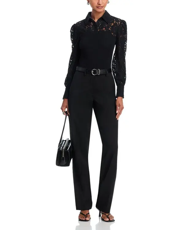 Generation Love Franny Lace Combo Blouse