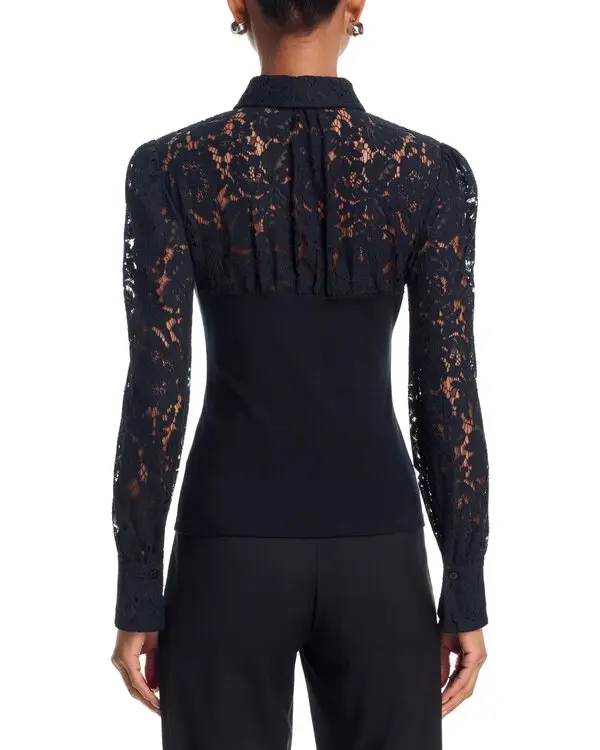 Generation Love Franny Lace Combo Blouse